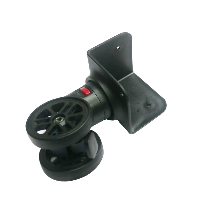 Portable Attachable Black Plastic Removal Replacement Luggage Wheels ...