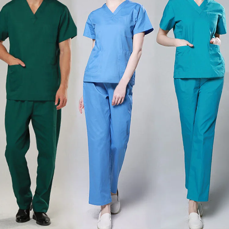 Chlorine Bleach Resistance Doctor Uniform Fabric 160GSM