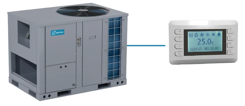 Zero Factory Inverter Ac Package Unit Air Conditioner Hvac 3 Ton Heat ...