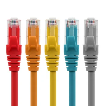 China Round/flat Cat5e Cat6 Rj45 Patch Cord Ethernet Network Cable 3m ...