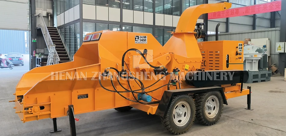 Industrial Heavy Duty Mini Wood Shredder Machine - Versatile Tree ...