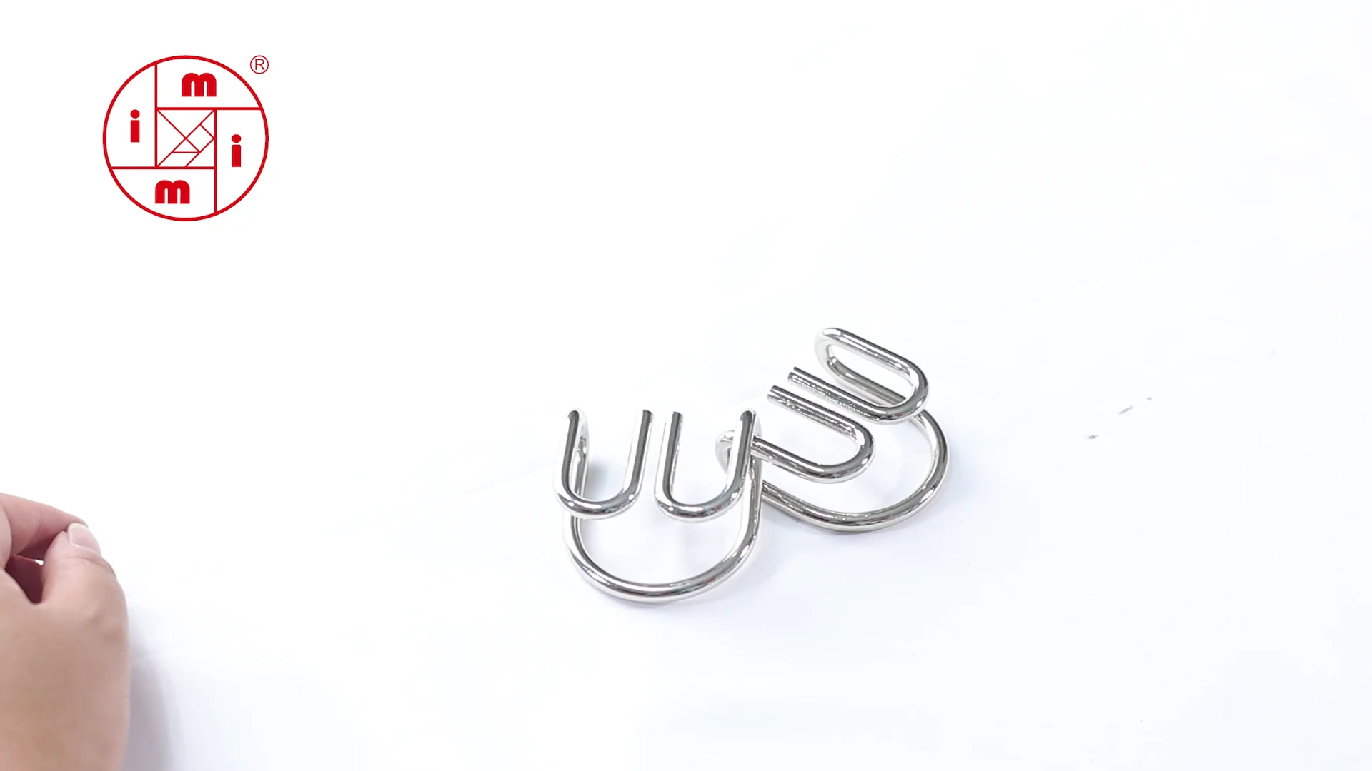 3d Metal Iq Brain Teasers Puzzles Intelligent Iq Educational Magic ...