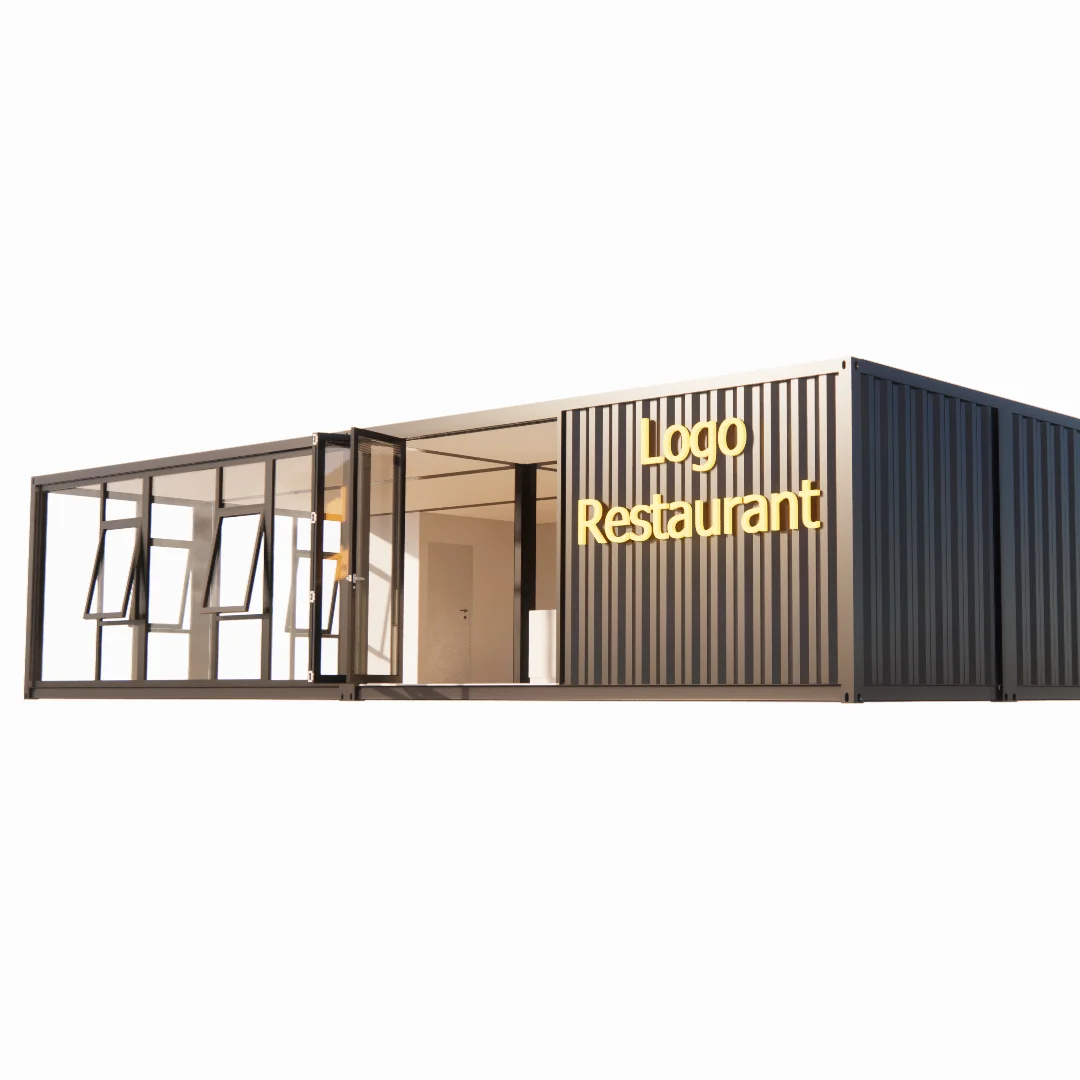 Luxury Shipping Container House Mobile Restaurant/prefab Container Food ...
