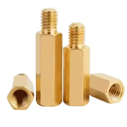 Single ended hexagonal copper column copper screw chassis computer ...