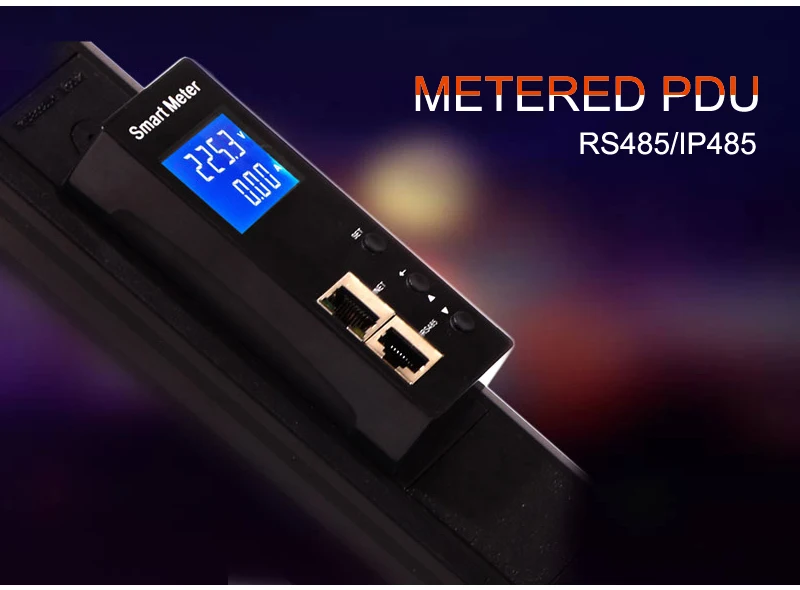 2023 8-Bit Intelligent PDU Cabinet for Data Center Control