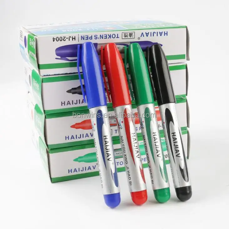 Custom 10mm Tip Flat Giant Permanent Marker Pen - Buy Giant Permanent ...