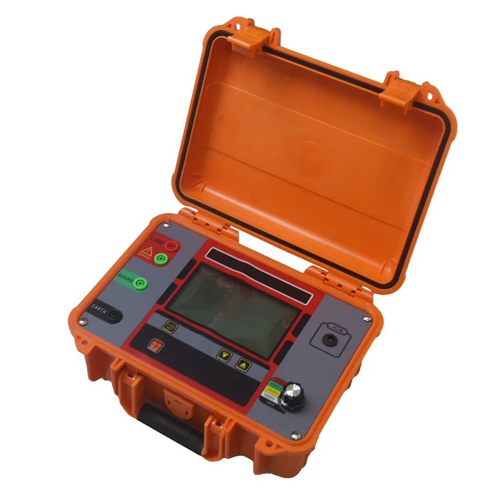 JH3302 10kv High Voltage Digital Ohm Meter Megameter Digital Clamp ...