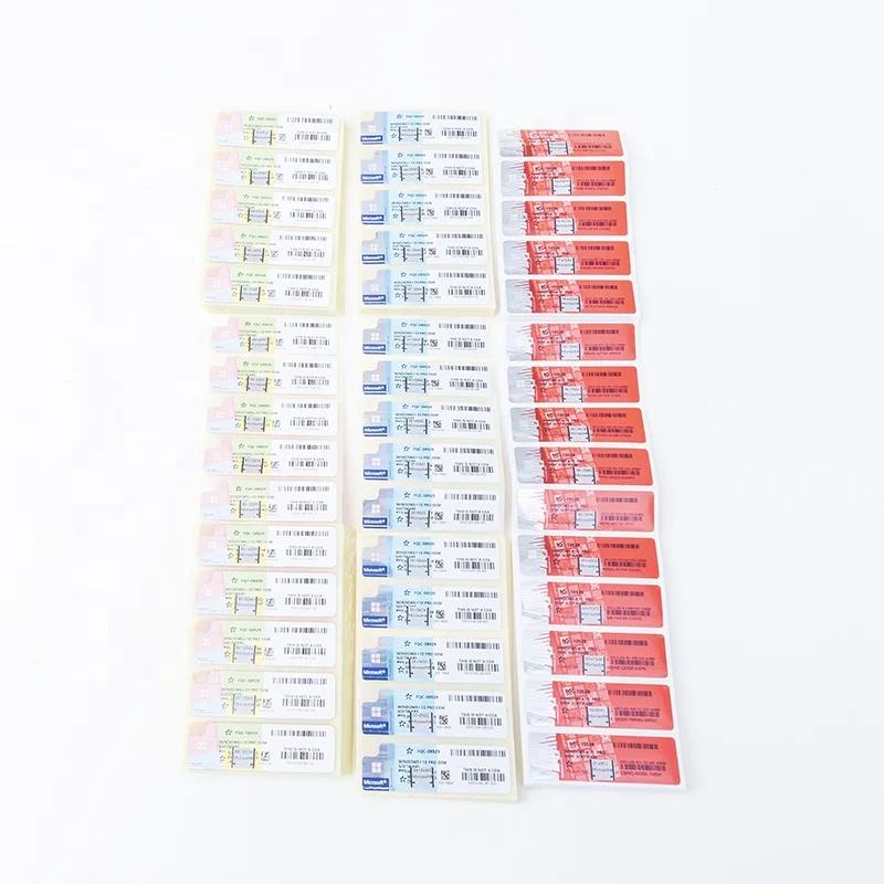 Windows 10 Home Oem Coa Sticker Global Online Activation(1 Pack= 10 Pcs ...