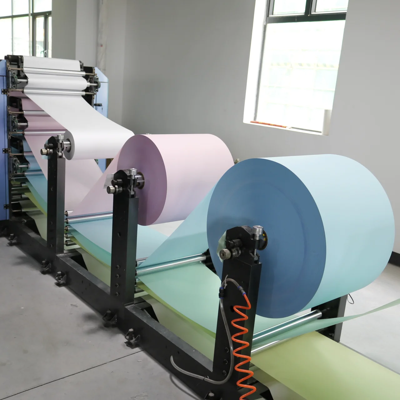 Cb Cfb Cf Carbonless Paper/ncr Paper In Rolls For Five Colors - Buy Cb ...