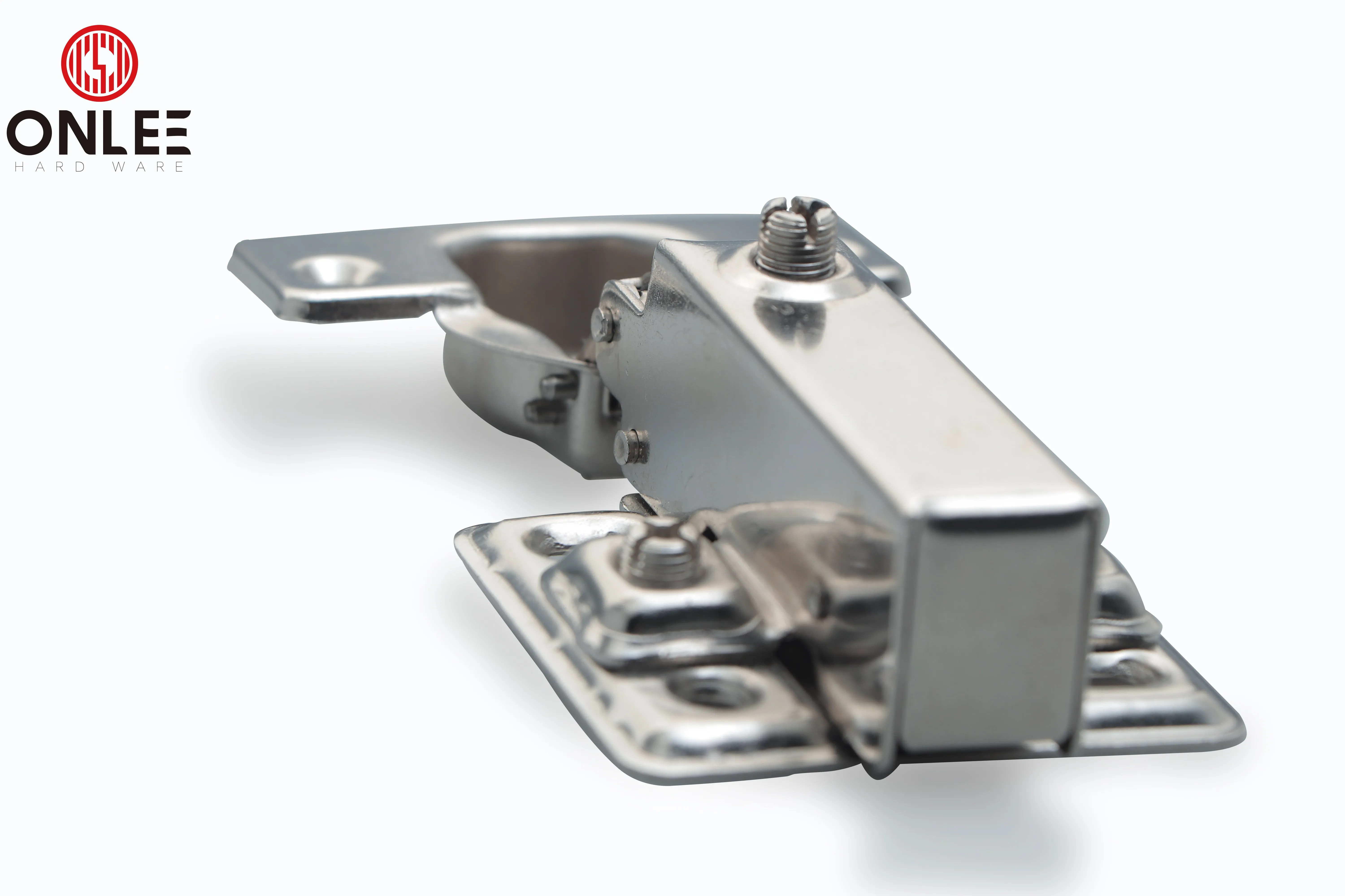 Furniture Hinge Hardware 109g Cow Iron Hydraulic Cabinet Hinges With ...