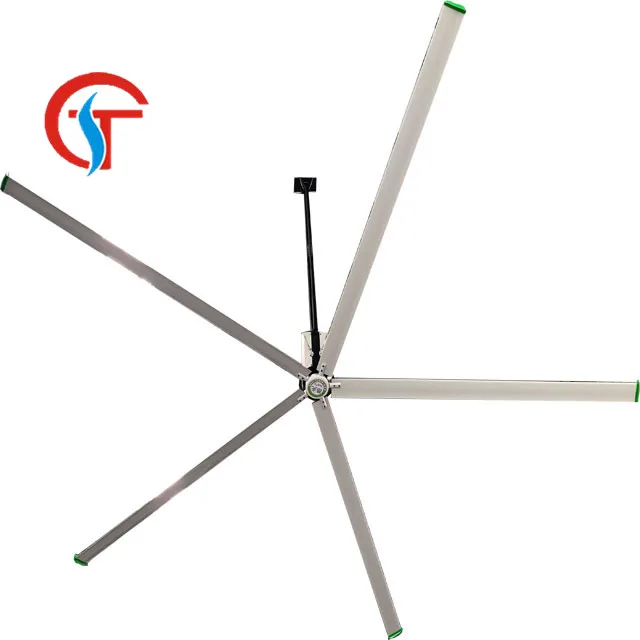 1.5 Kw Aluminum Ceiling Fan Low Energy Macro Air Ceiling Fan For ...