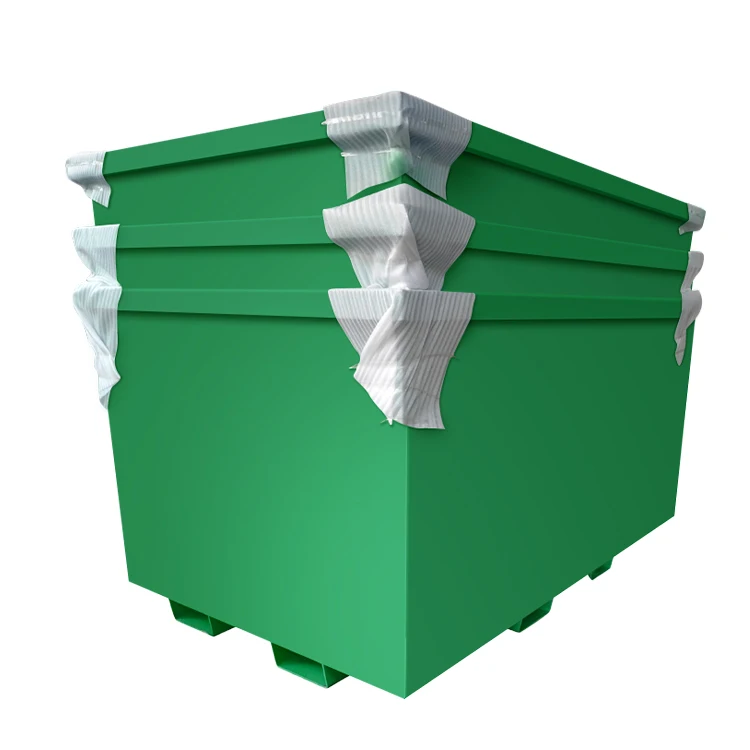 Outdoor Scrap Metal Trash Can Construction Waste Collection And ...