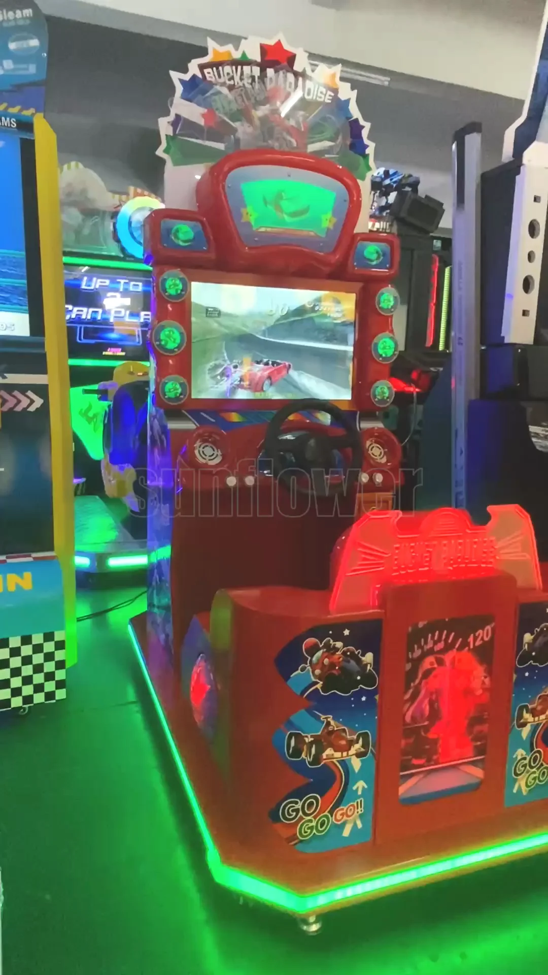 Factory Price Car Racing Arcade Coin Operated Games Video Simulator ...