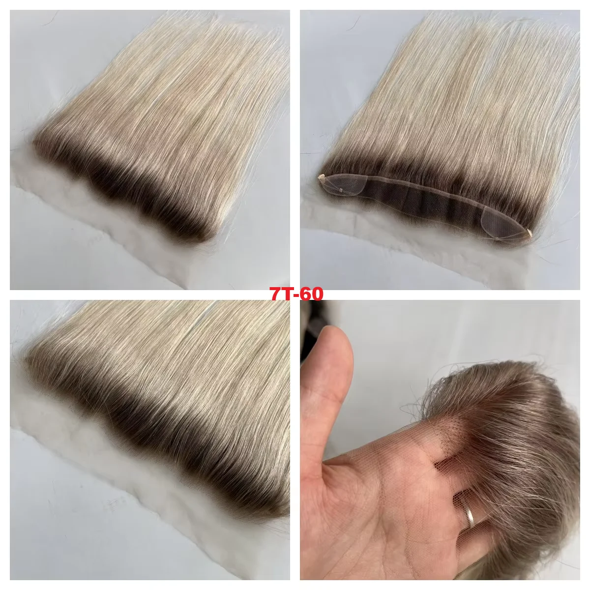 Hotsale HD for Halo Natural Pre-Plucked Hairline Frontal Toppers ...