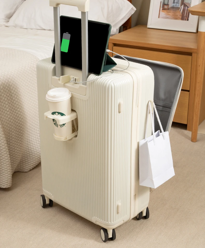Wholesale Abs+pc Material Trolley Suitcase Sturdy Anti-collision Corner ...