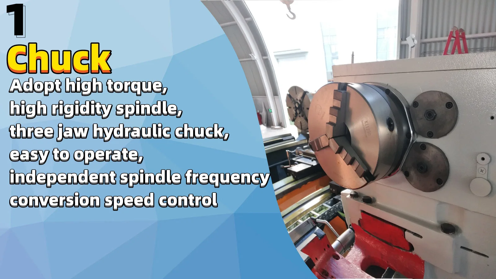 CA6150B Universal Horizontal Manual Metal Lathe Machine
