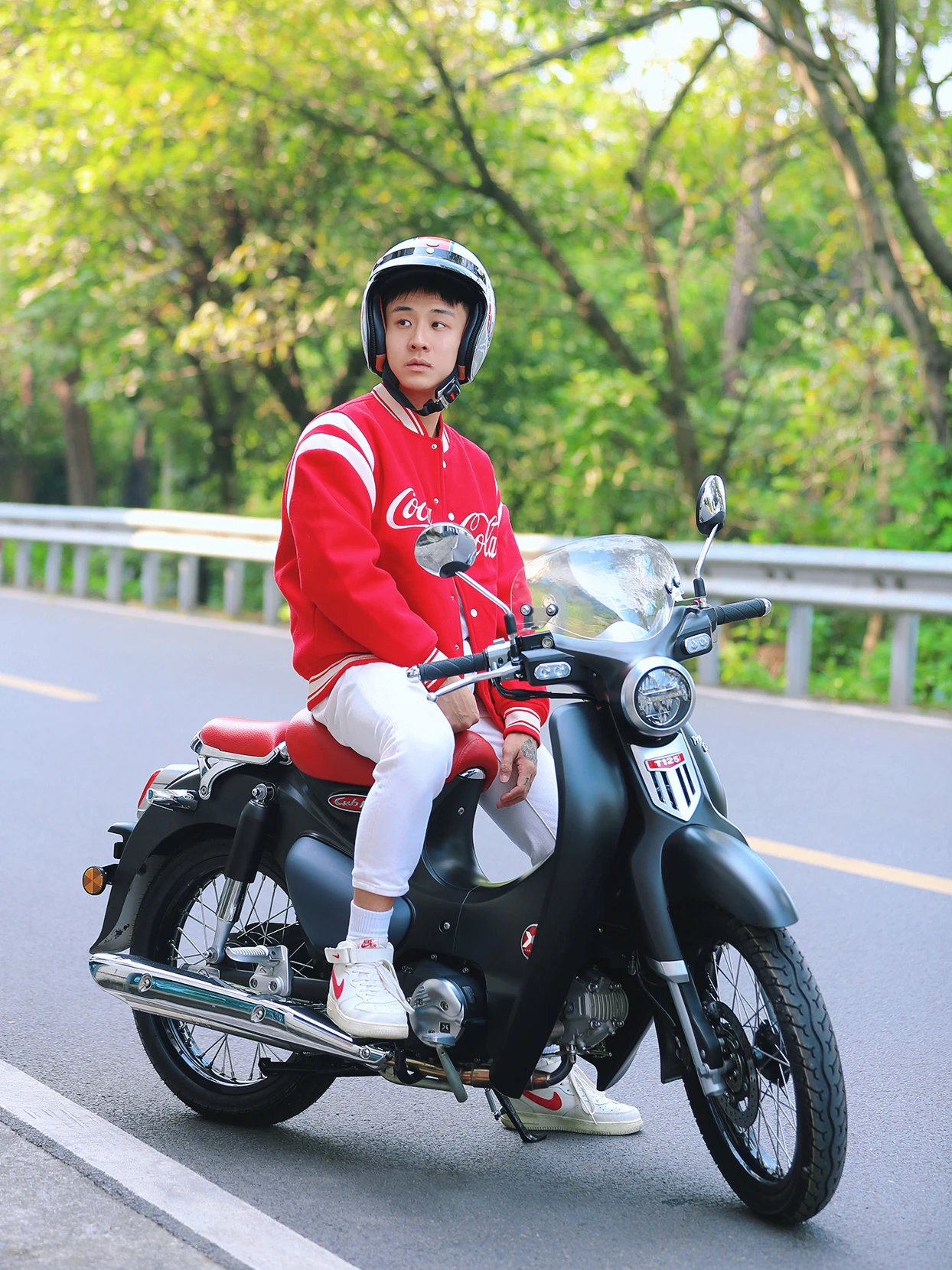 Kamax Cub Pro 125cc Motor Motorcycle 125cc Gasoline Delivery 4 Stroke ...