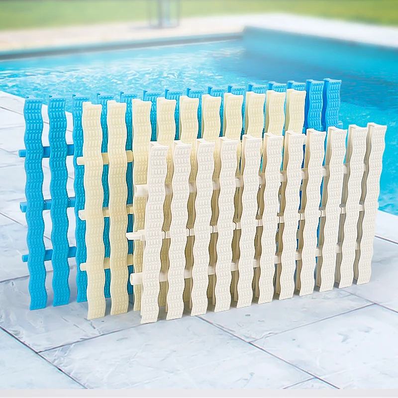 Flexible Swimming Pool Surrounding Plastic Overflow Gutter Gratings ...