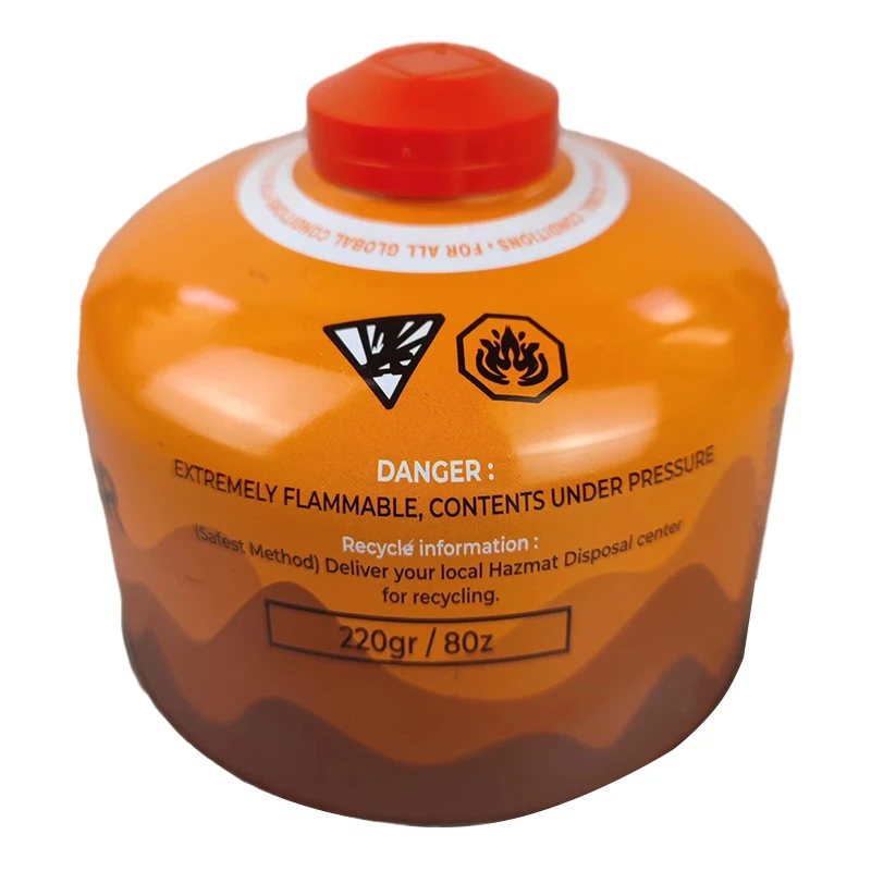 Factory Customized Logo Mini Gas Cooker Alpine Butane Gas Canister For ...