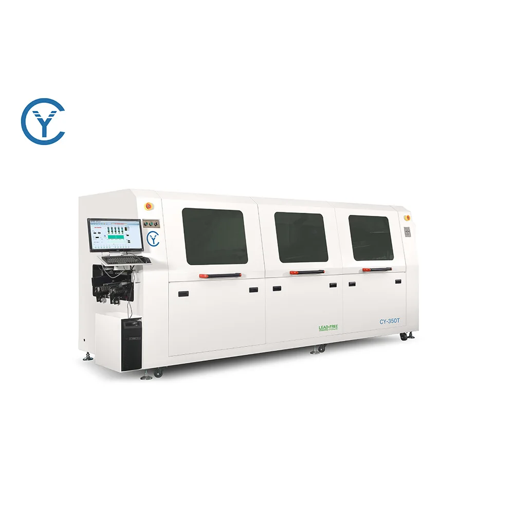 Dip Smt Wave Soldering Machine Pcb Wave Solder System Wave Soldering ...