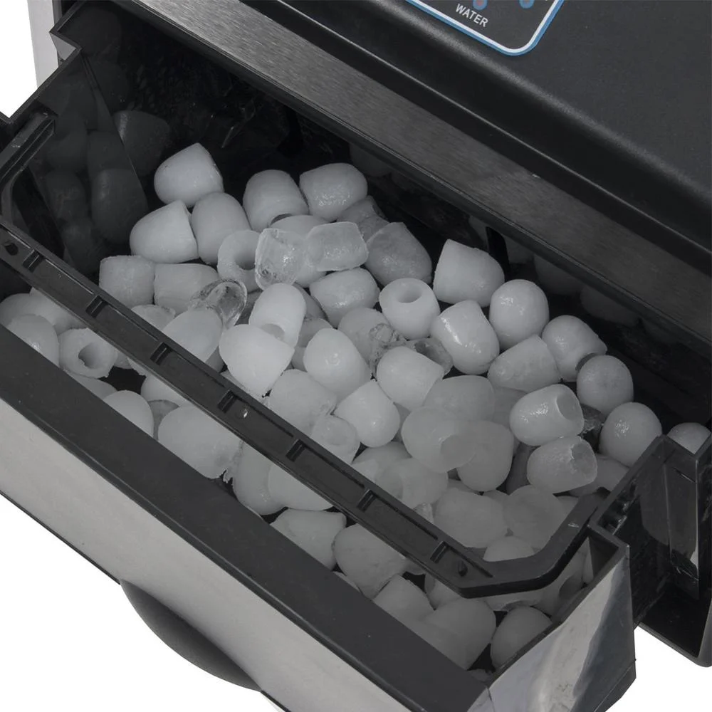 Hicon Countertop Ice Maker and Water Dispenser with Compressor - CE, GS ...