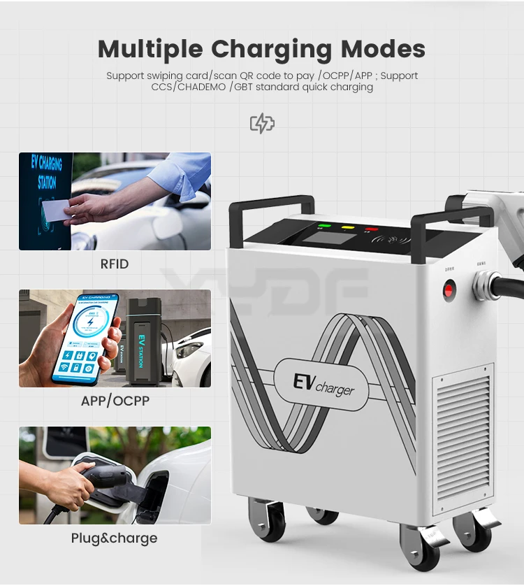 Xydf Portable On Board Charger 20/30/40kw Fast Charging Electric Car Mobile Dc Ev Charger ...