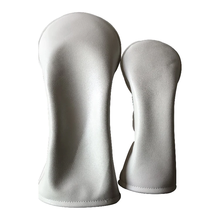 White Blank Golf Wood Headcovers Iron Headcover Customized Brand ...