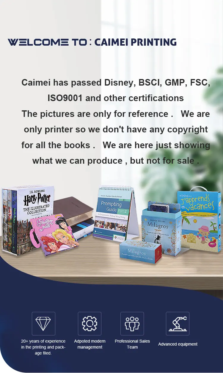 Children's Cardboard Book Inner Pages/book With Fabric Offset Paper And ...