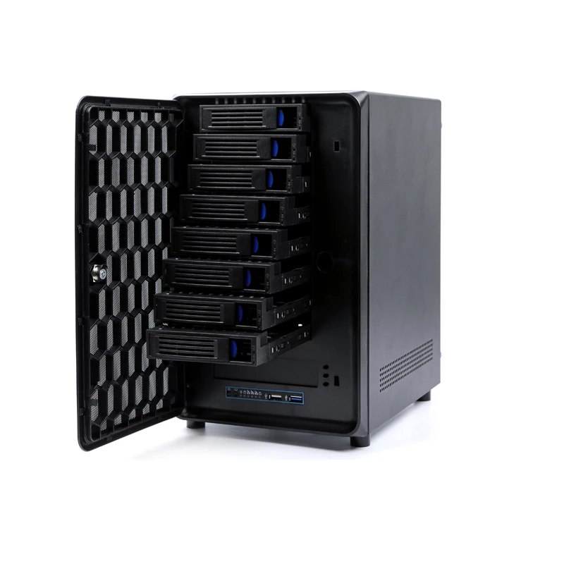NAS 8bay Mini Tower Server Case Computer Case Of Storage Rack Case ...