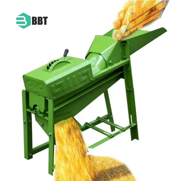 Hot Selling Double Barrel Maize Thresher Fresh Sweet Corn Threshing ...