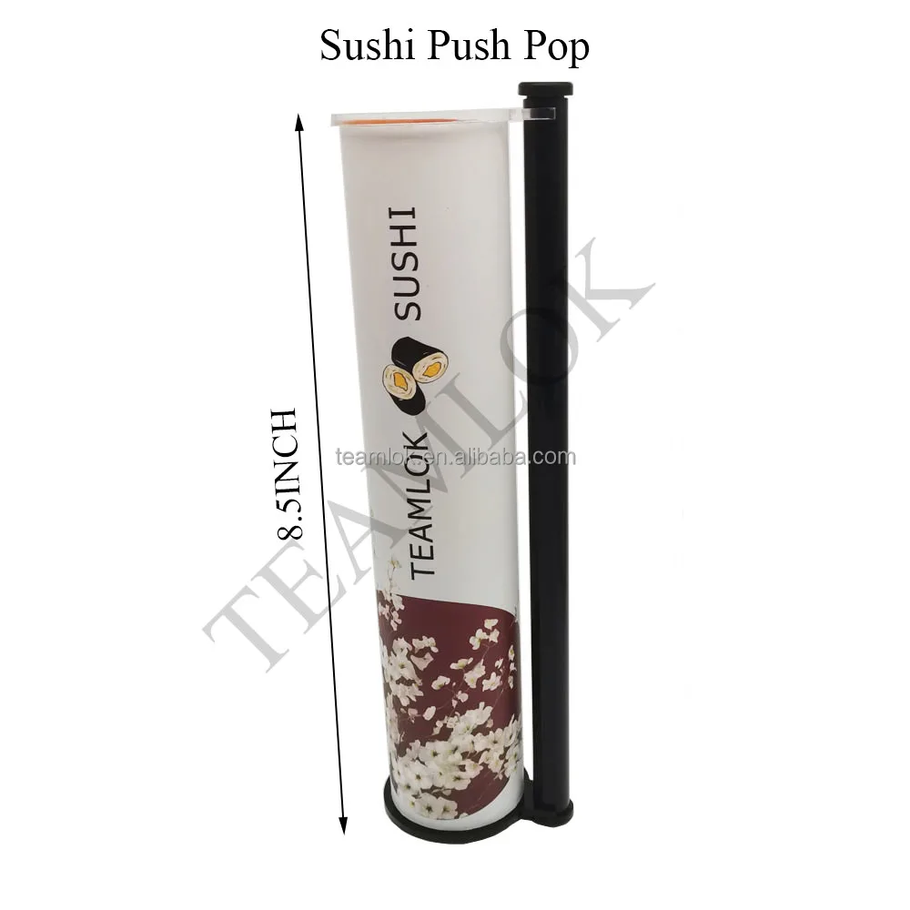 Eco-friendly Sushi Push Pop Containers - Dishwasher Safe