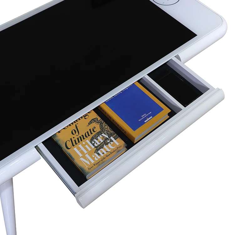 Smart Computer Desk - Ergonomic Design with Wireless Charging