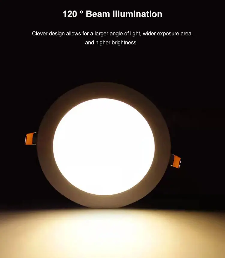 Commercial Recessed Flat Panel Light 4w 6w 9w 15w 20w Energy Saving Led ...