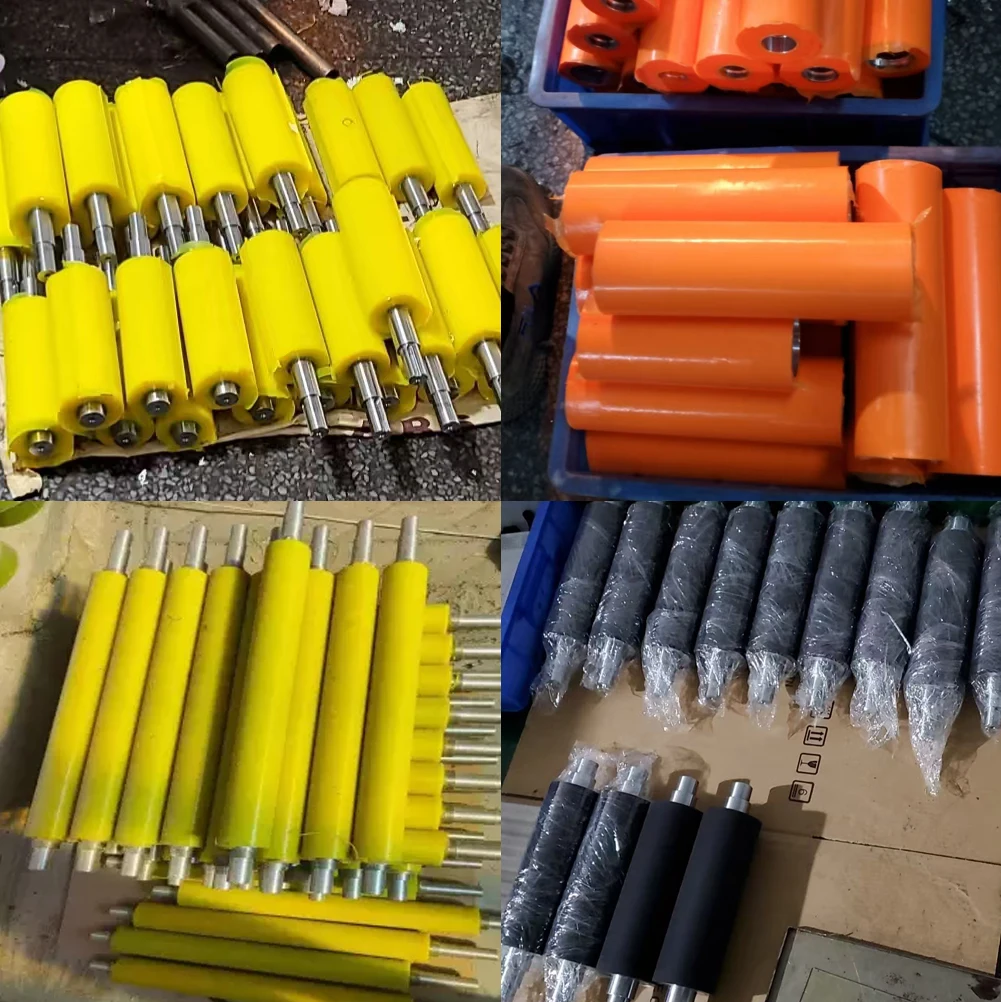 Industrial Precision Roller OEM Silicone Roller Printing Rubber Roller ...