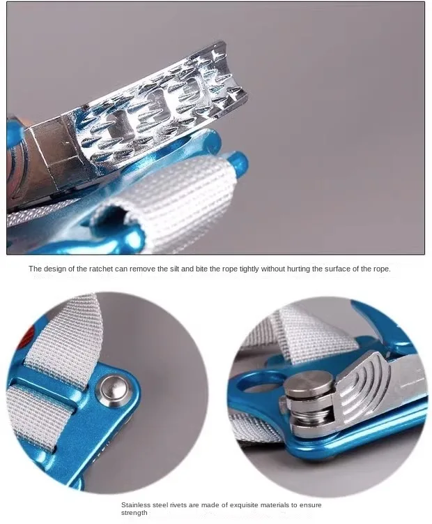 Safety Foot Type Ascending Device Potential Energy Absorber Rope ...