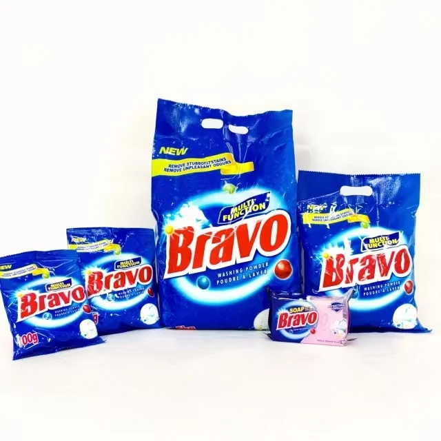 Bravo 5kg 10kg Detergent Powder Laundry Detergent Supplier Bulk Washing ...