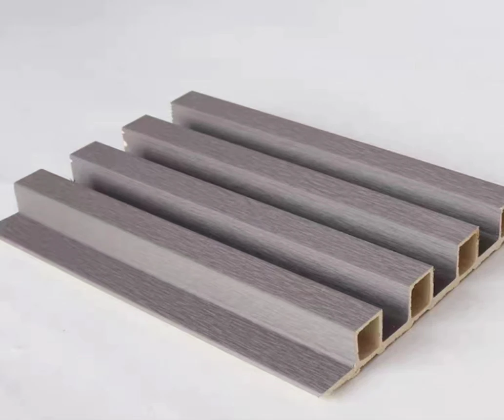Wooden Grain WPC Fluted Wall Panels - Stylish & Functional