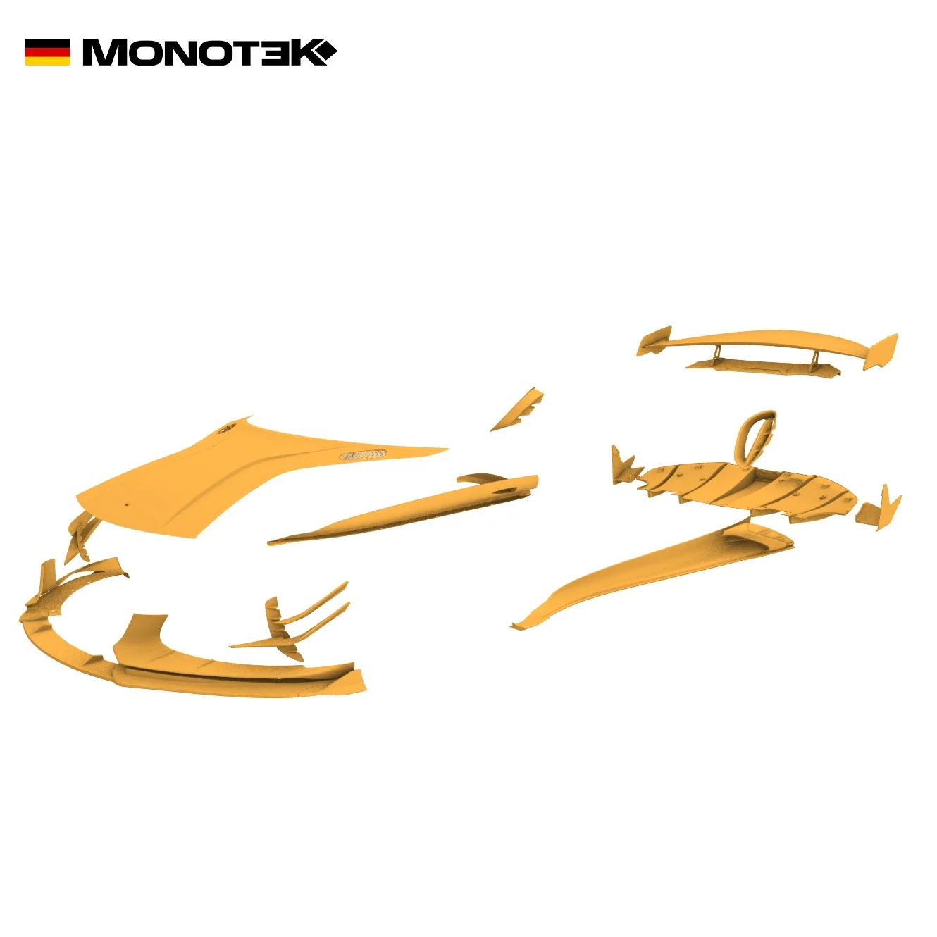 New Arrival Street Version Rear Wing Spoiler Body Kits Carbon Fiber ...