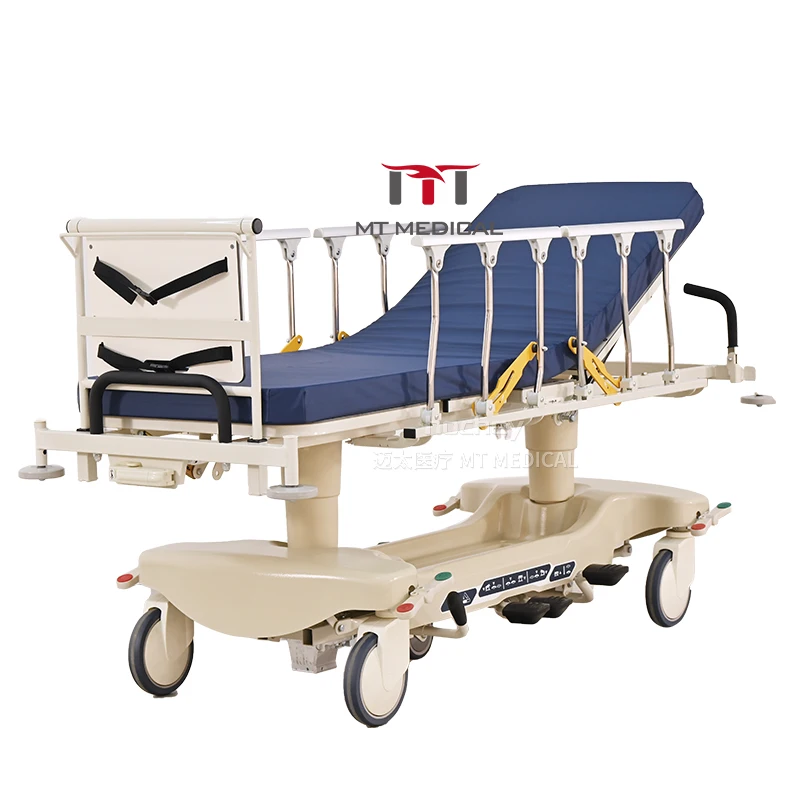 Mt Medical Folding Guardrail Emergency Trolley Hospital Emergency ...