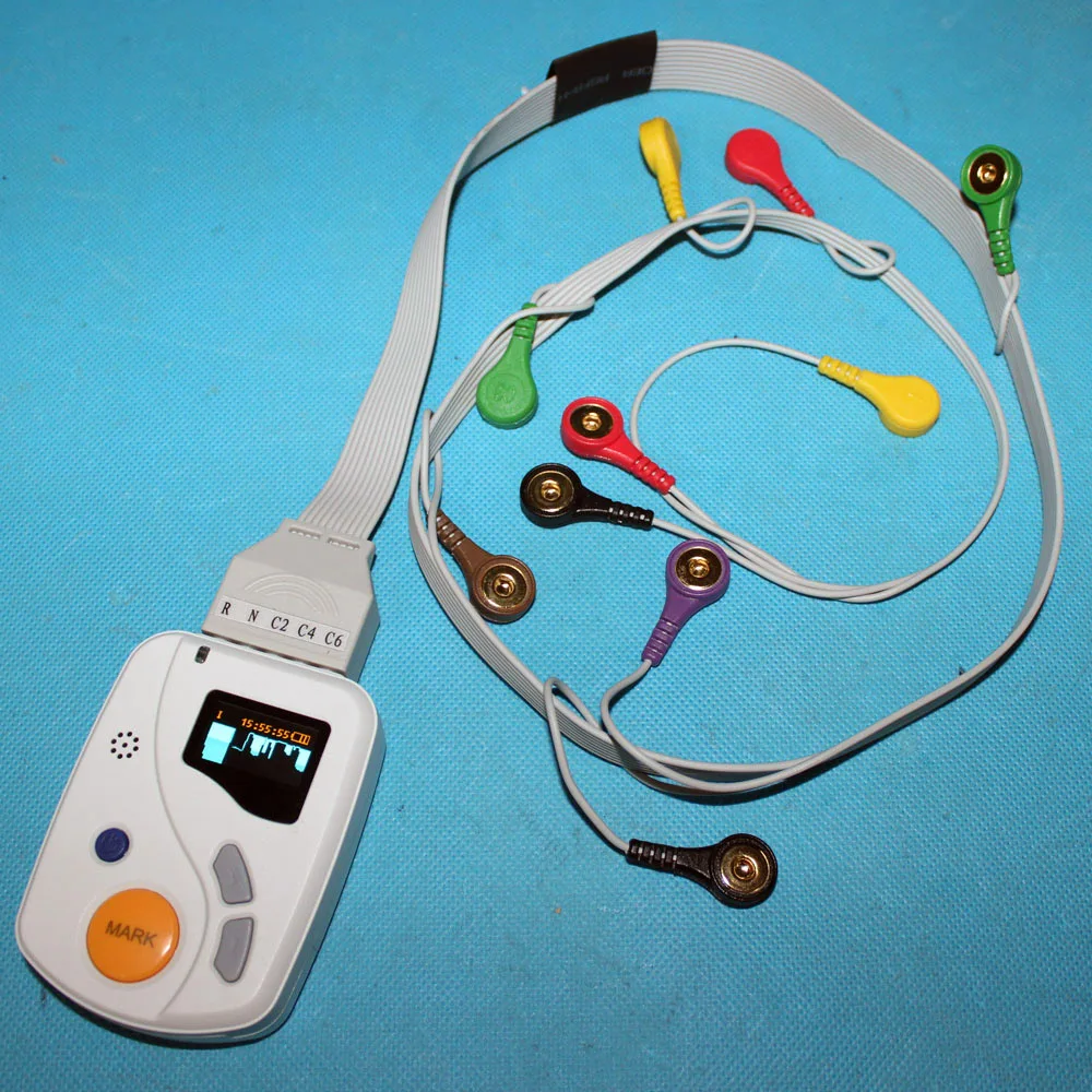 Mslht02 12 Channel Ecg Holter 24 Hour Ecg Holter Holter Ecg Monitor ...