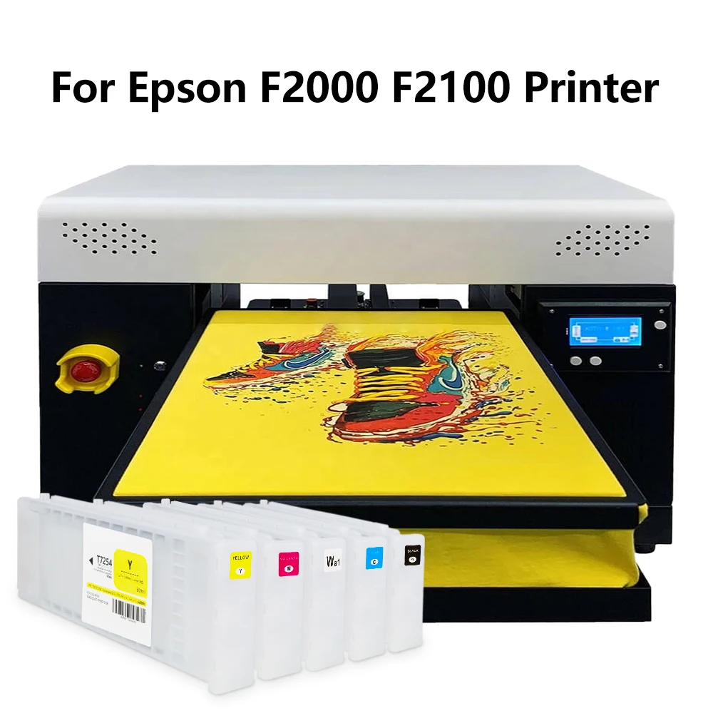 Epson F2000 F2100 Ink Cartridges - Refillable & Compatible