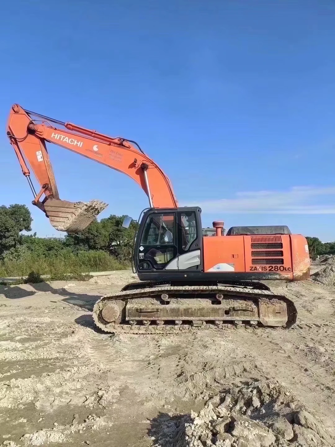 Used Excavators Crawler Excavator Digger Hitachi Zx 280 28ton 30ton ...