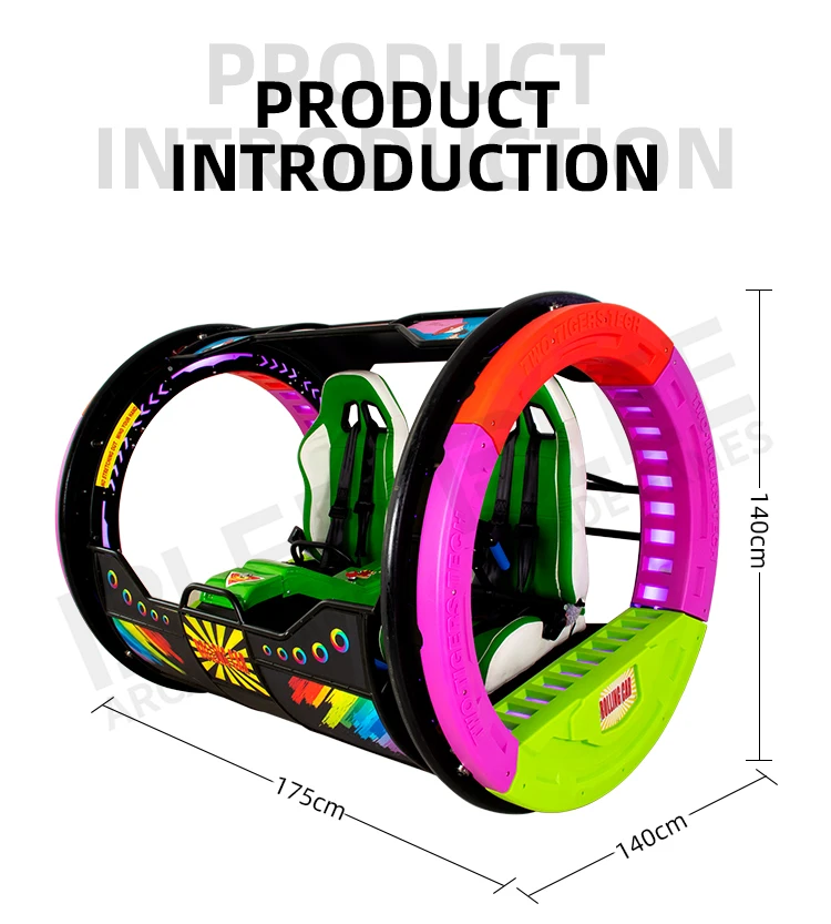 360 Degree Rotation Happy Rolling Car - Outdoor Fun