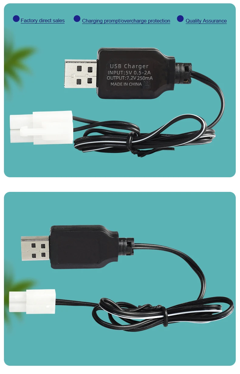 7.2v Usb Charger Ket 2p Plug Aa Aaa Nicd Nimh Battery For Electrical ...