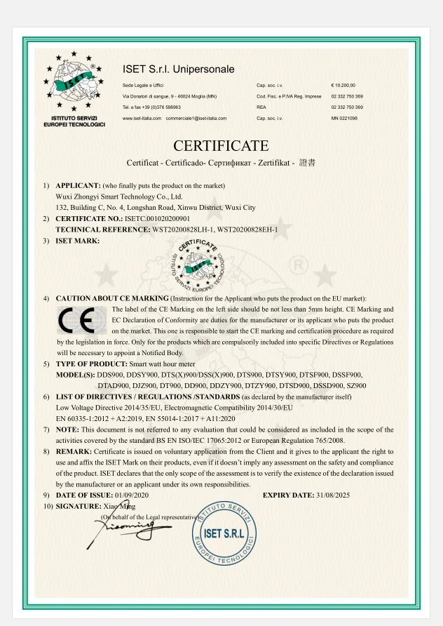 Single Phase Energy Meter Lcd Display With Easy Installation - Oem