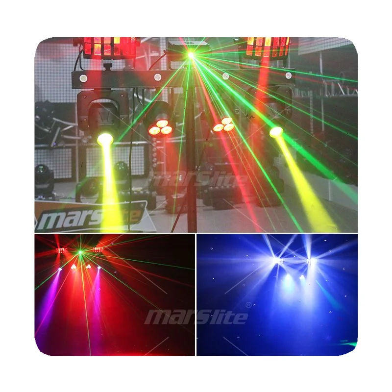 Portable Dj Par Light Stage Led Disco Lighting Equipment Gig Bar Move ...