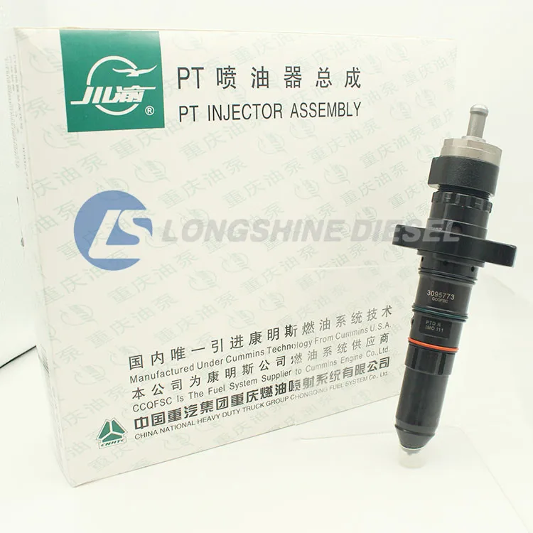 Genuine PT Fuel Injection Diesel Injectors 3095773 for Cummins KTA19 KTA50