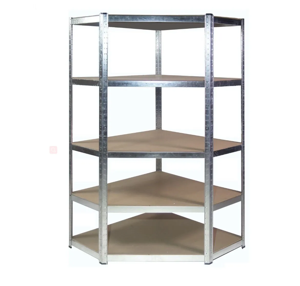 Heavy Duty Galvanised Corner Steel Shelving Unit - Buy Corner Shelving ...