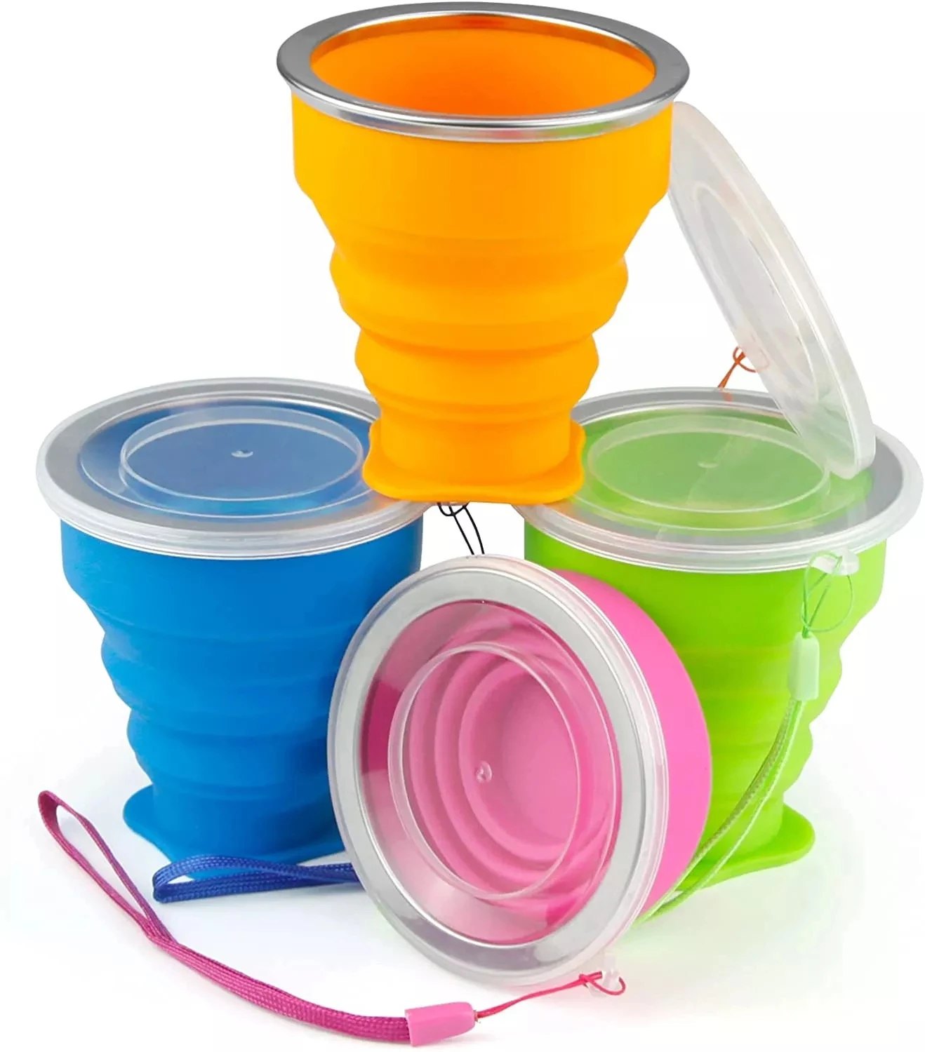 Portable And Eco Friendly Suction Silicone Collapsible Cup - Buy ...
