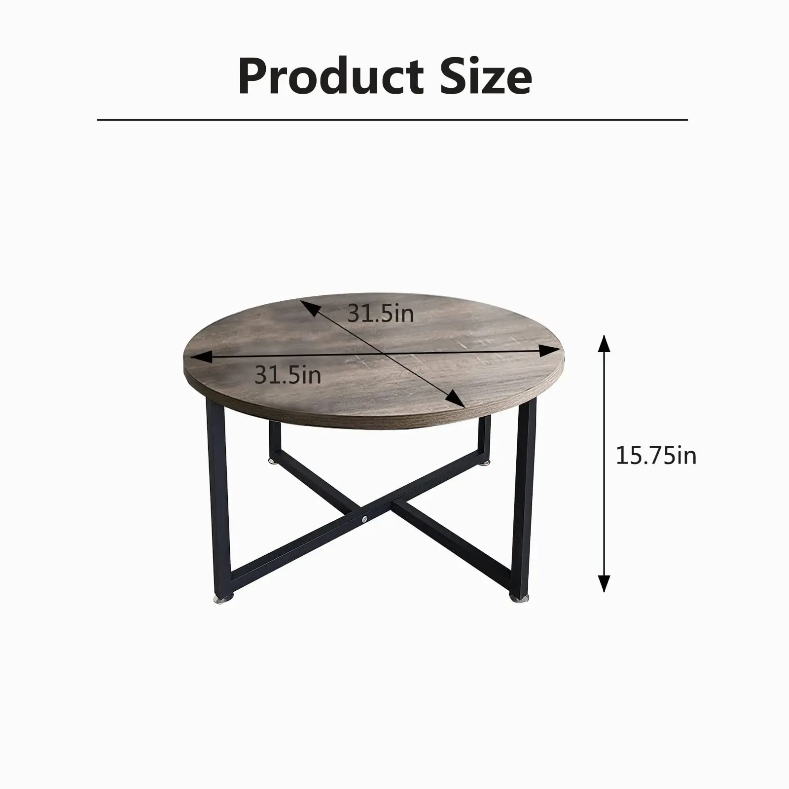 Small Tea Round Coffee Table Modern Coffee Table Sofa Table For Living ...
